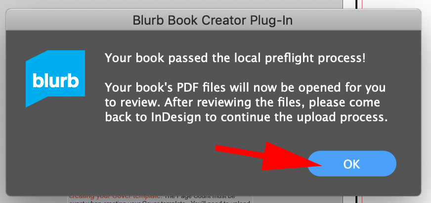 Upload a book using the Blurb Book Creator plug-in for InDesign – Help ...